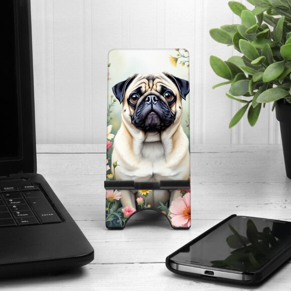Hand Crafted | Cell Phones & Accessories | Fawn Pug Dog Cellphone Or ...